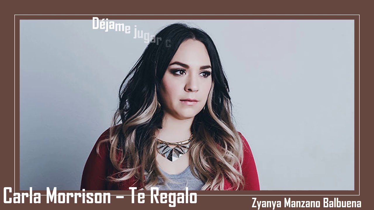 Carla Morrison - Te Regalo (karaoke) - YouTube