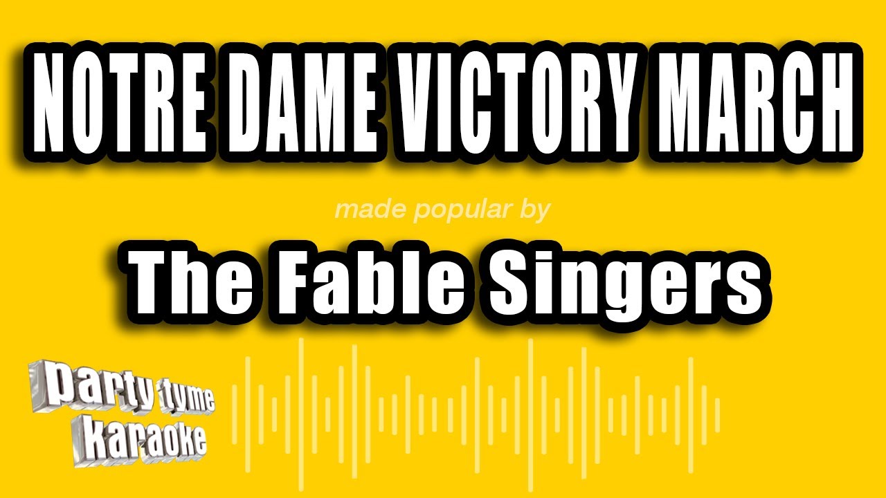 The Fable Singers - Notre Dame Victory March (Sydney Swans) (Karaoke ...
