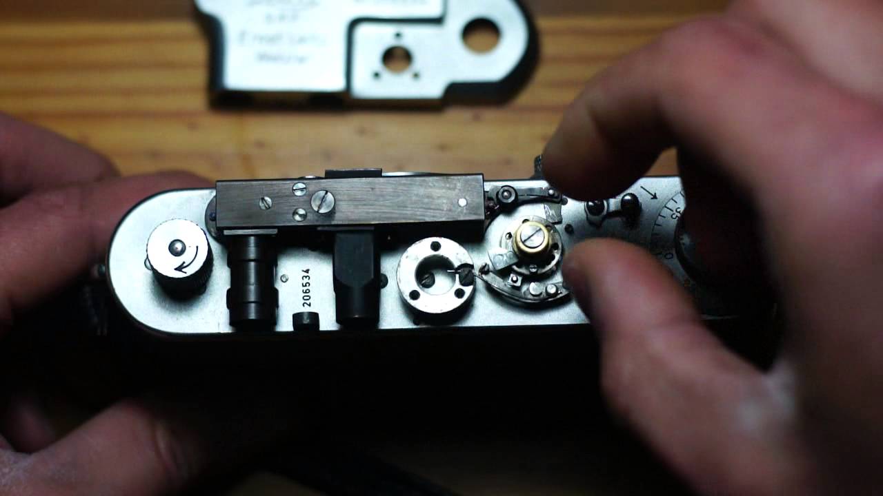 Leica IIIa shutter action - slow speeds, Z and fast speeds - YouTube