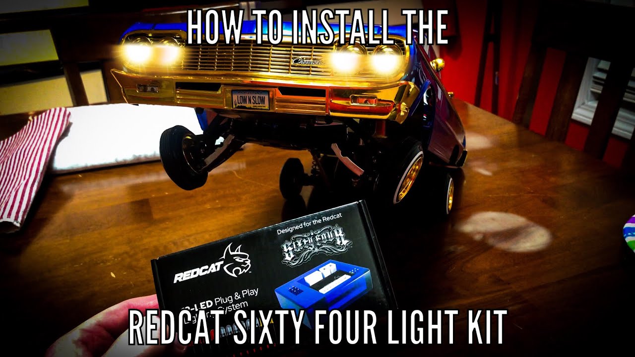 How To Install The Redcat Sixty Four Light Kit - YouTube