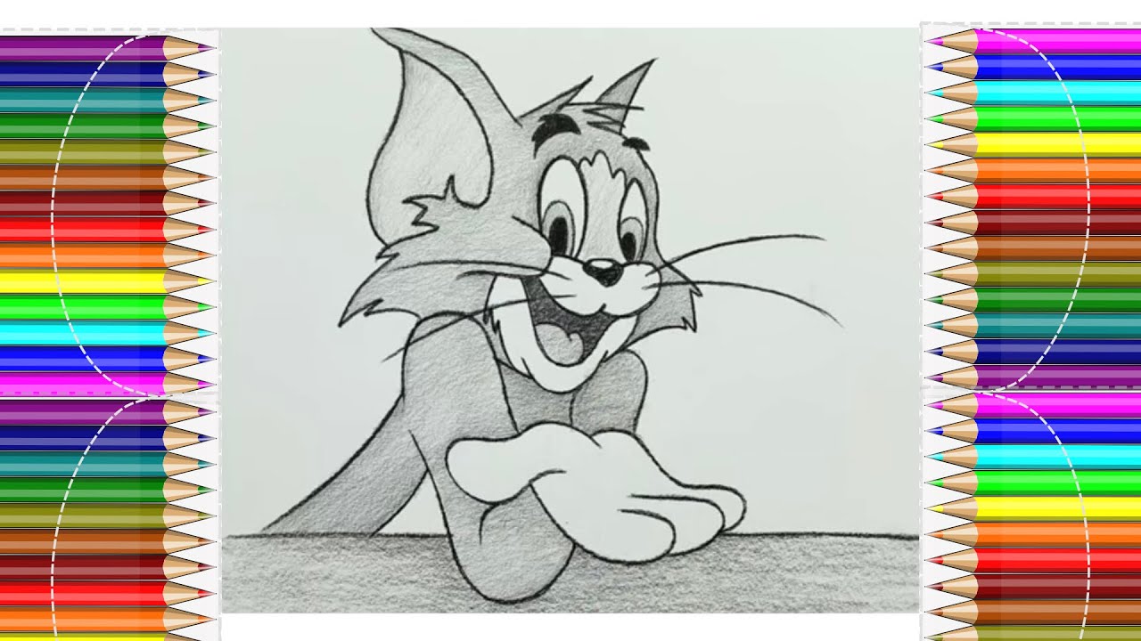 How to Draw Jerry | Easy Cartoon Drawing for Kids Step by Step" - YouTube