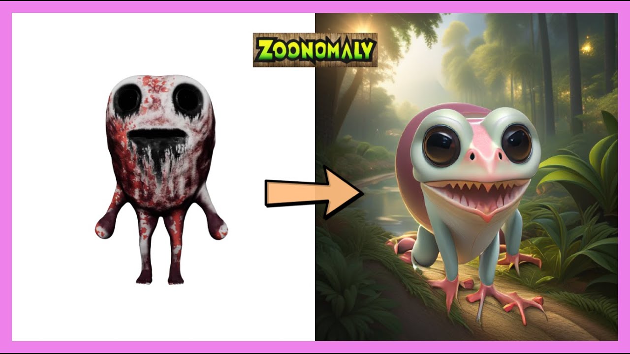 Zoonomaly - Game VS Real Life | All Character Comparison Jungle version ...