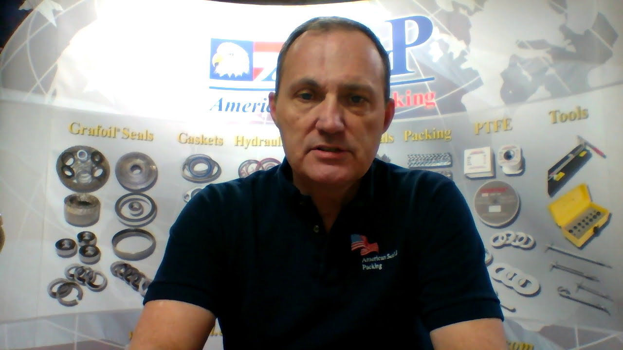 V Packing for Valves and Pumps - YouTube