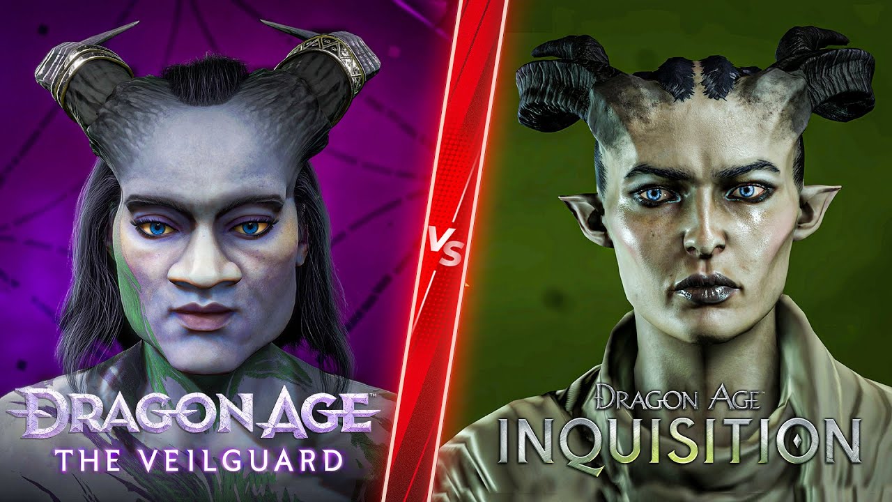 Dragon Age The Veilguard vs Inquisition - Direct Comparison! Attention ...