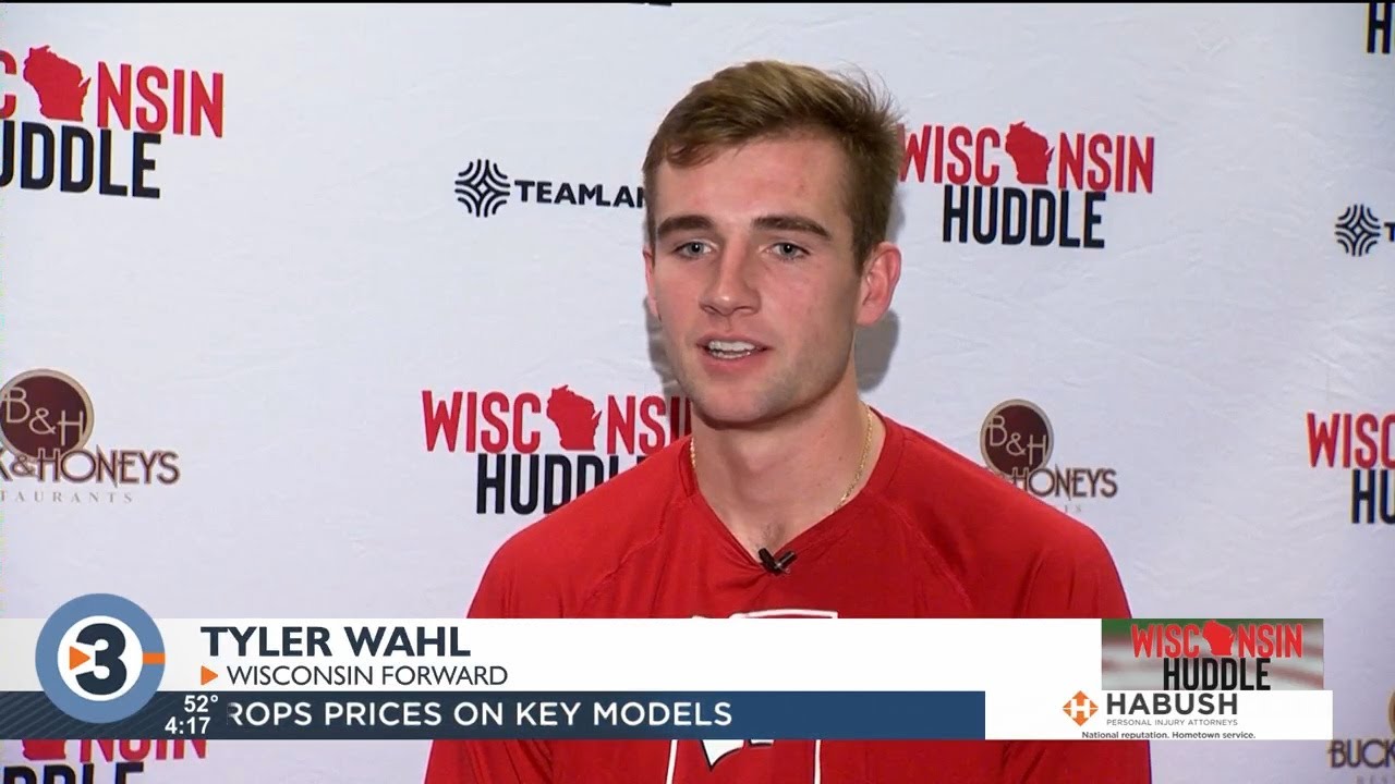 Wisconsin Huddle preview: Wisconsin forward Tyler Wahl - YouTube