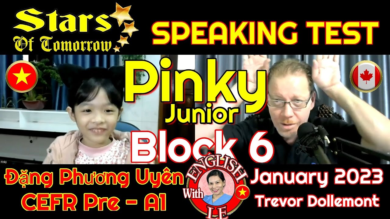 Pinky - Stars of Tomorrow Juniors Test - Block 6 - Vietnam 2023 - YouTube