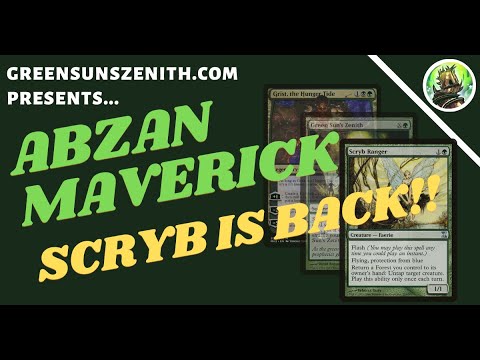 Legacy MTG | Abzan Maverick | The Return to Scryb Ranger pays dividends ...