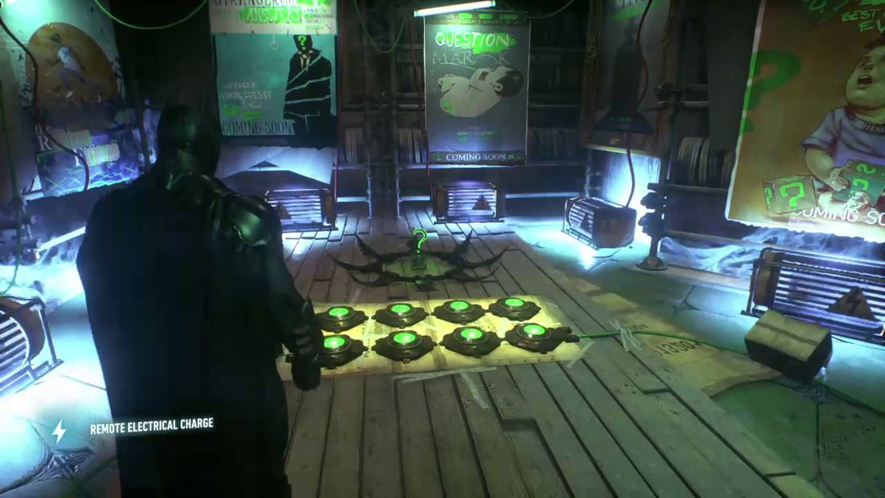 BATMAN™: ARKHAM KNIGHT Riddler Puzzle - YouTube