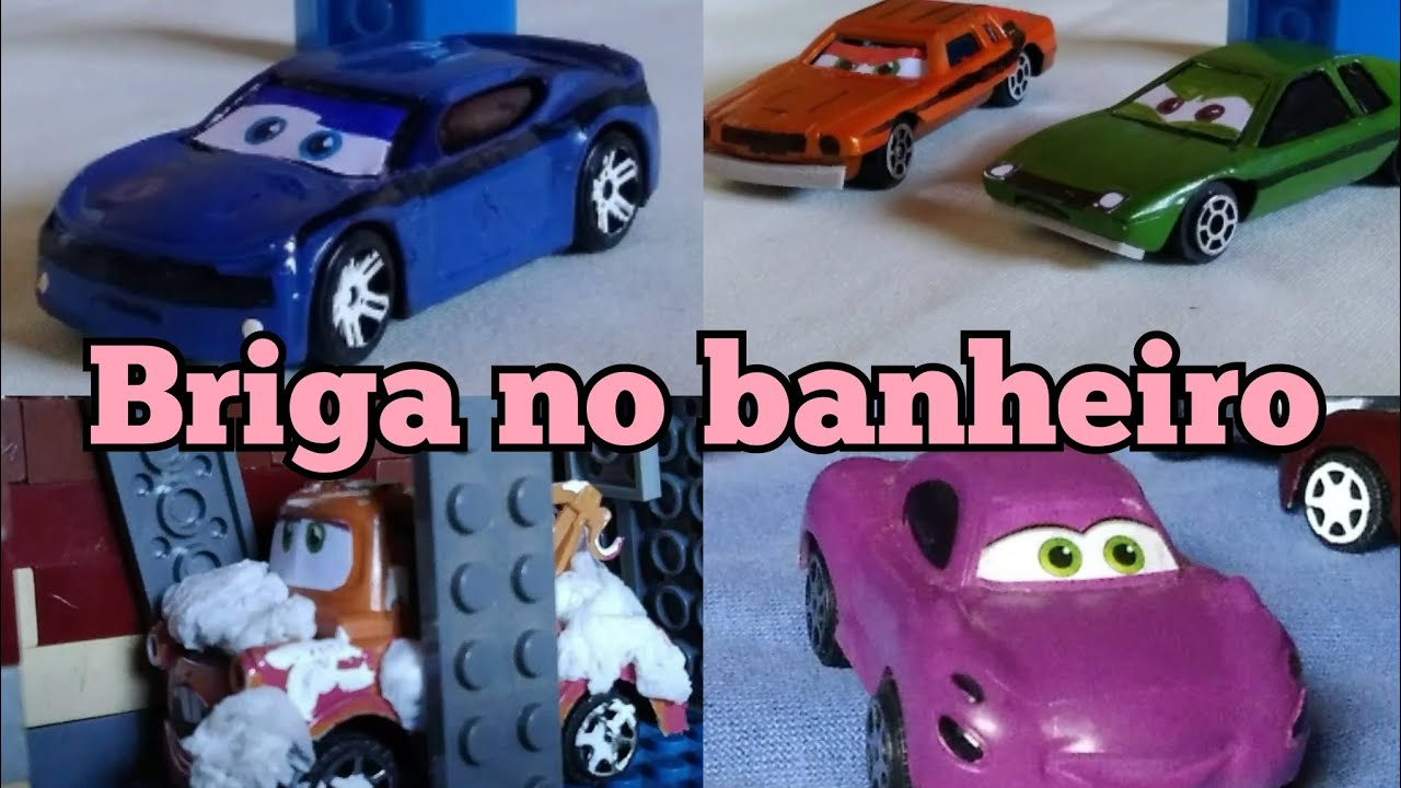 Cars 2 - Briga no Banheiro/Fight in Bathroom - REMAKE - YouTube