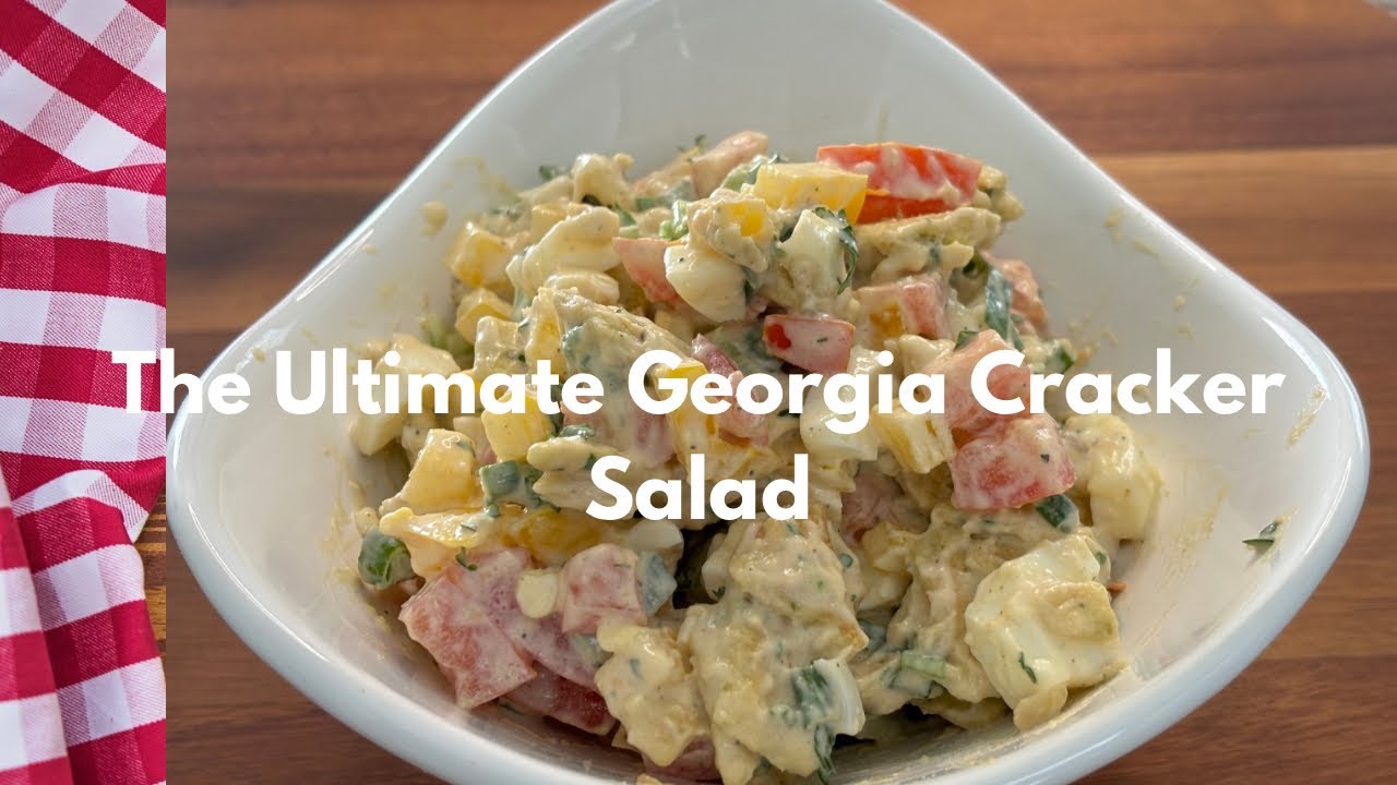 The Ultimate Georgia Cracker Salad - YouTube