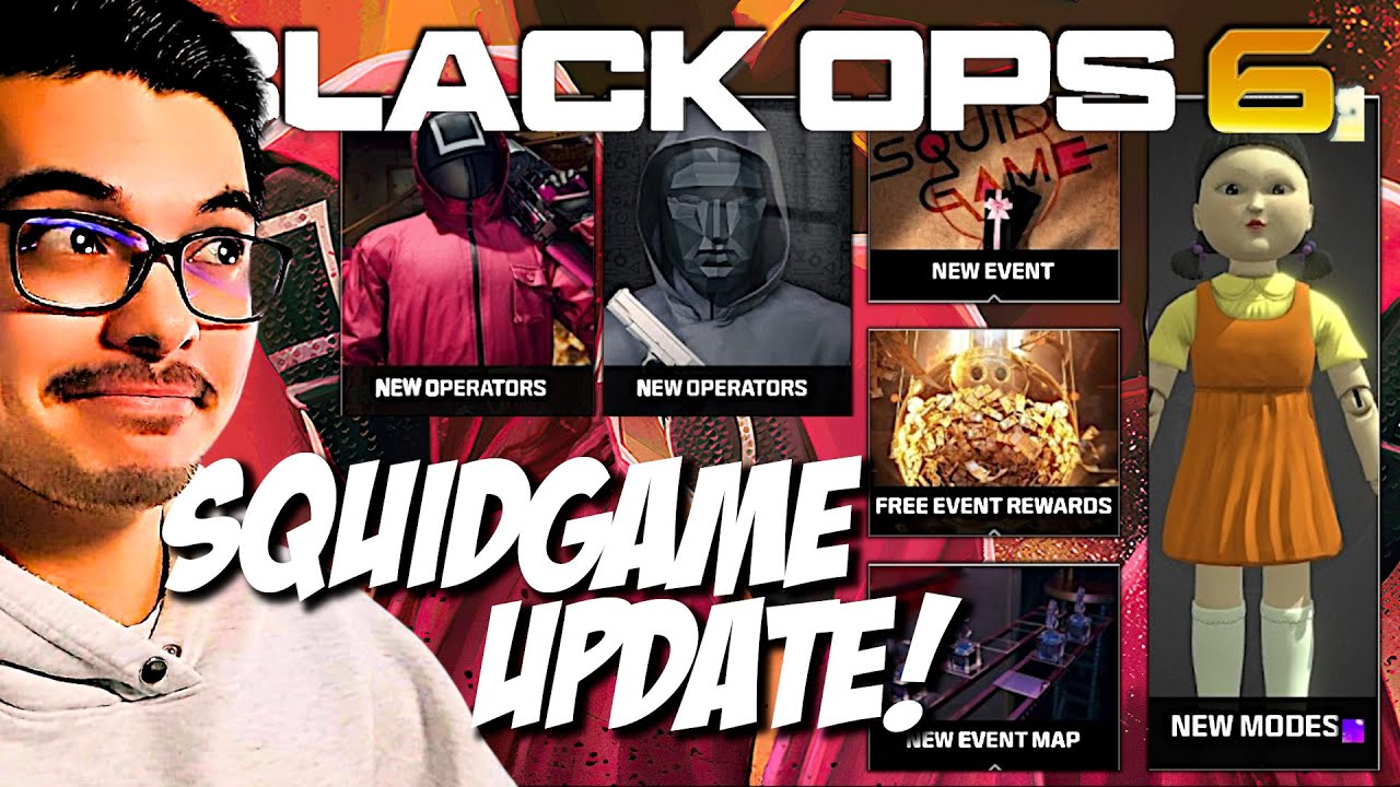 Neues BO6 Squid Game UPDATE! EVENT PASS Reveal, Belohnungen, Skins ...