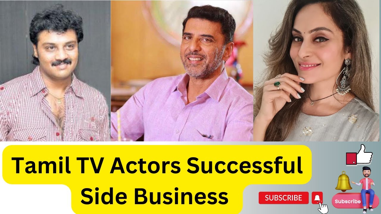 Tamil TV Actors Successful Side Business | Wandering Minds - YouTube