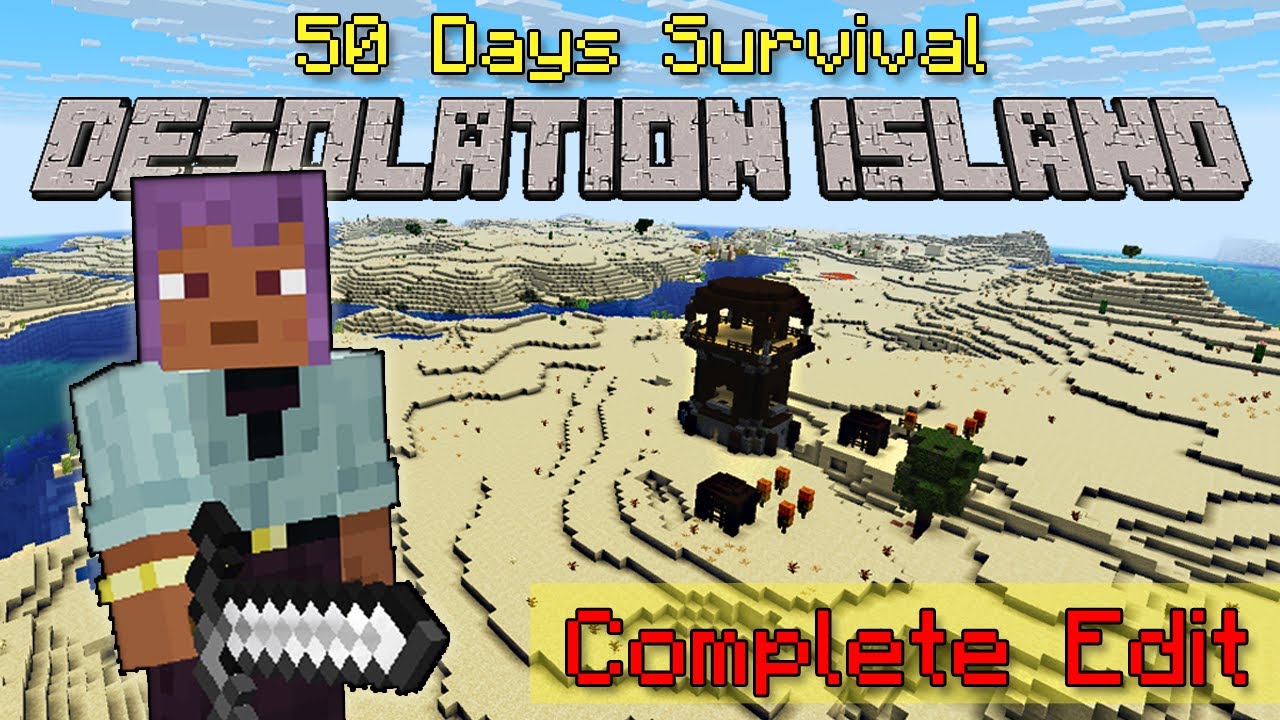 50 Days Survival: Desolation Island (Complete) - YouTube