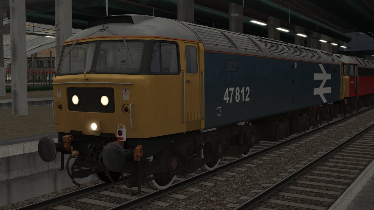 Train Simulator Classic | Class 47 BR Blue Large Logo | Huddersfield ...