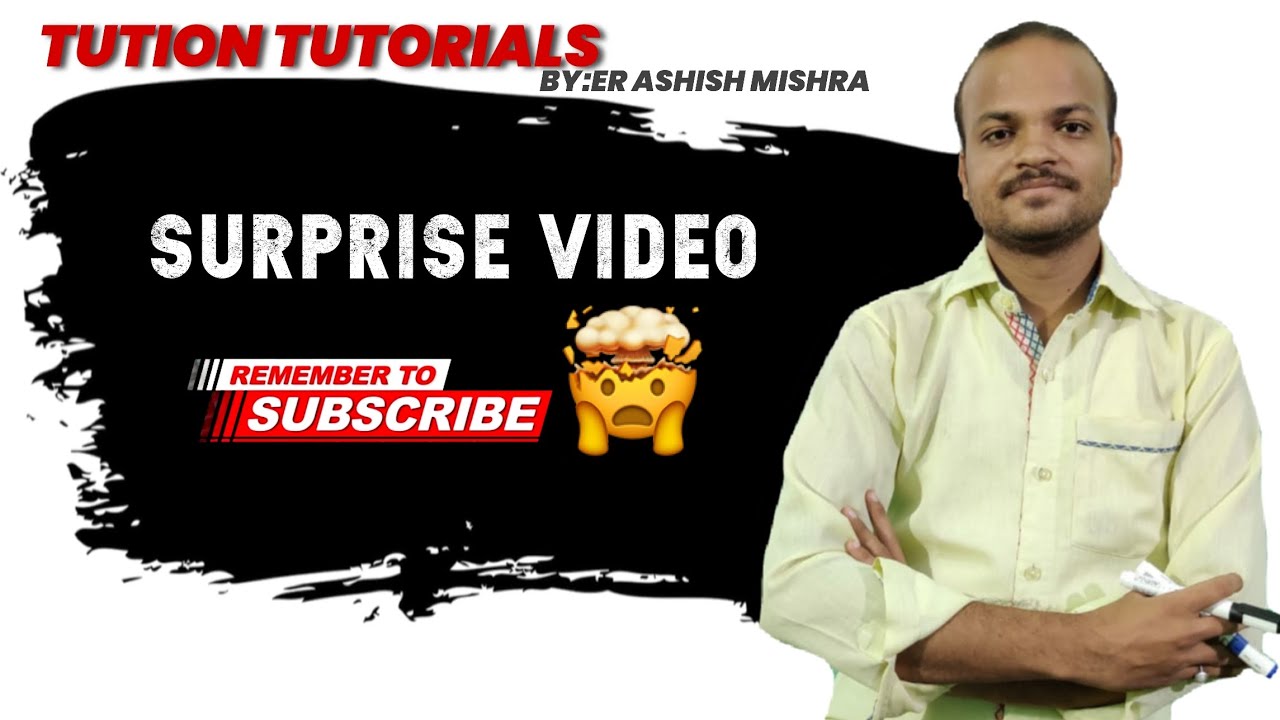 SURPRISE||TUTION TUTORIALS||Related to uptet-2020#tutiontutorials ...