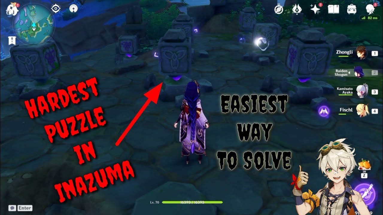 THE HARDEST PUZZLE IN INAZUMA and THE EASIEST WAY TO SOLVE IT | Genshin ...