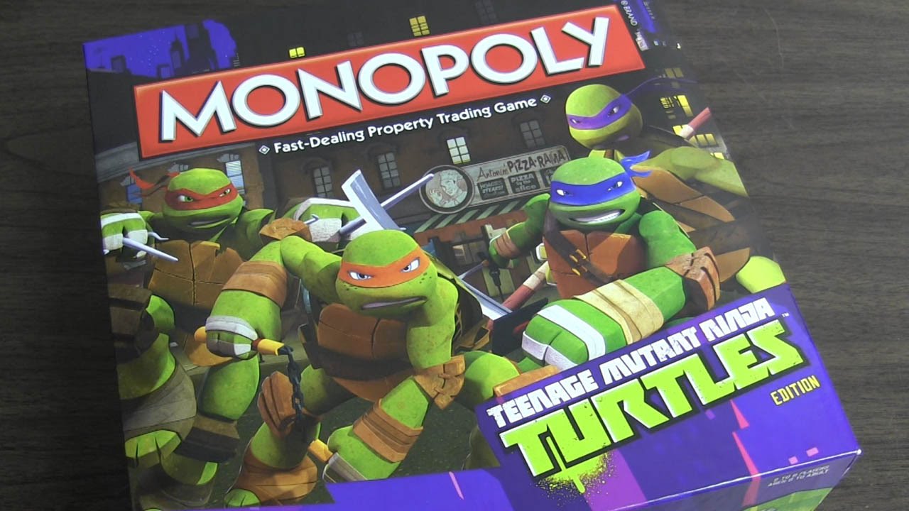 CGR Undertow - MONOPOLY: TEENAGE MUTANT NINJA TURTLES EDITION Review ...