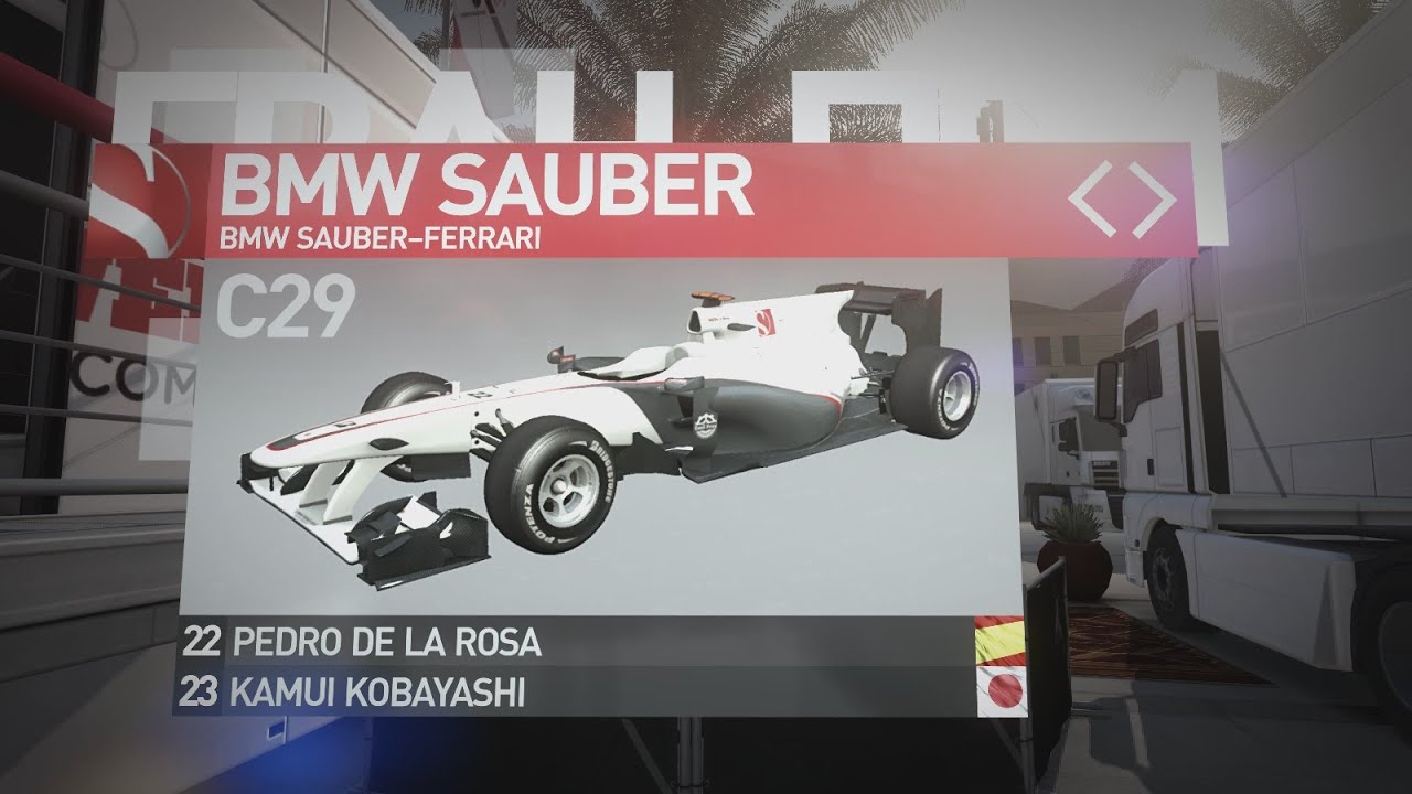 F1 2010, BMW SAUBER, C29 - YouTube