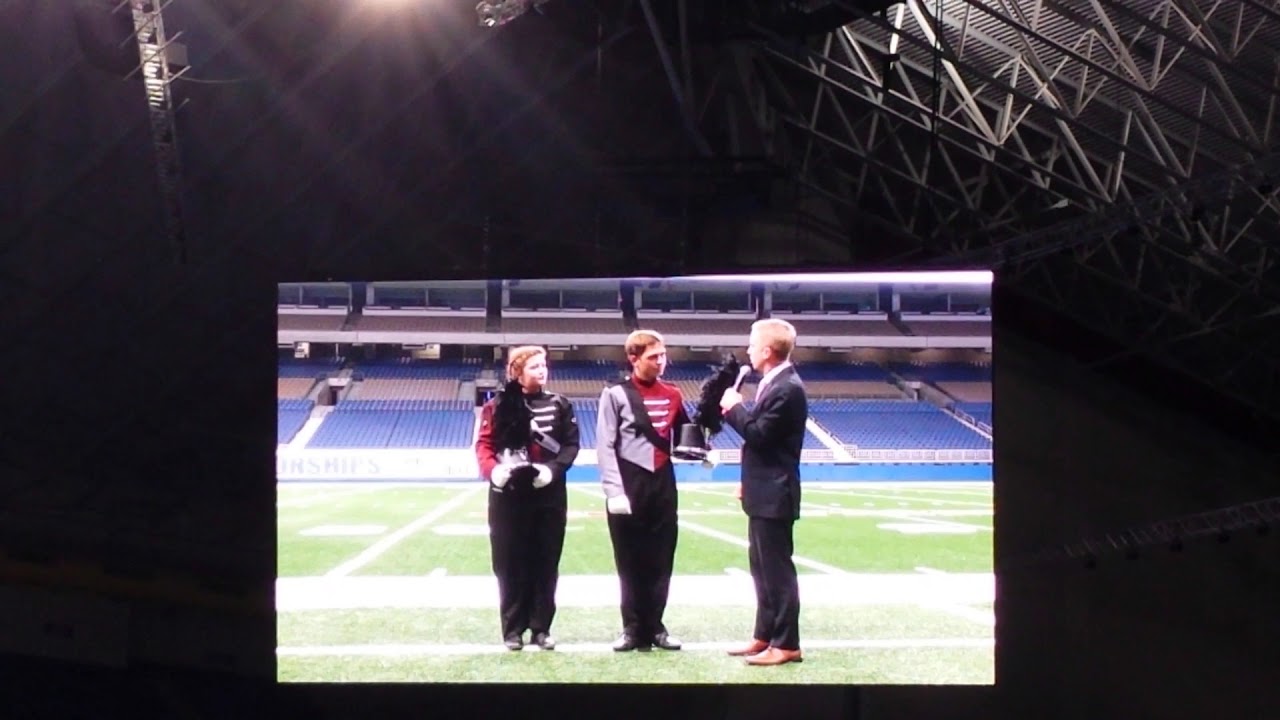 2017 texas state marching finals Cameron YOE drum majors interview ...
