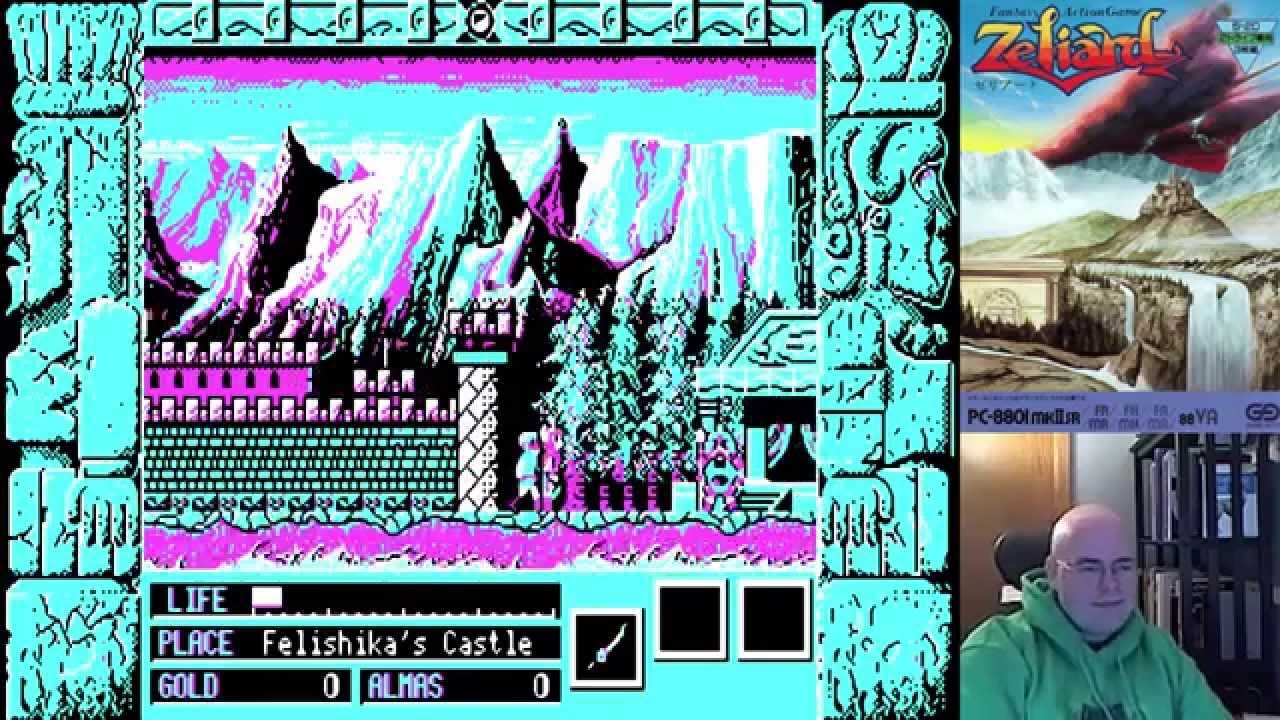 Zeliard in CGA - YouTube