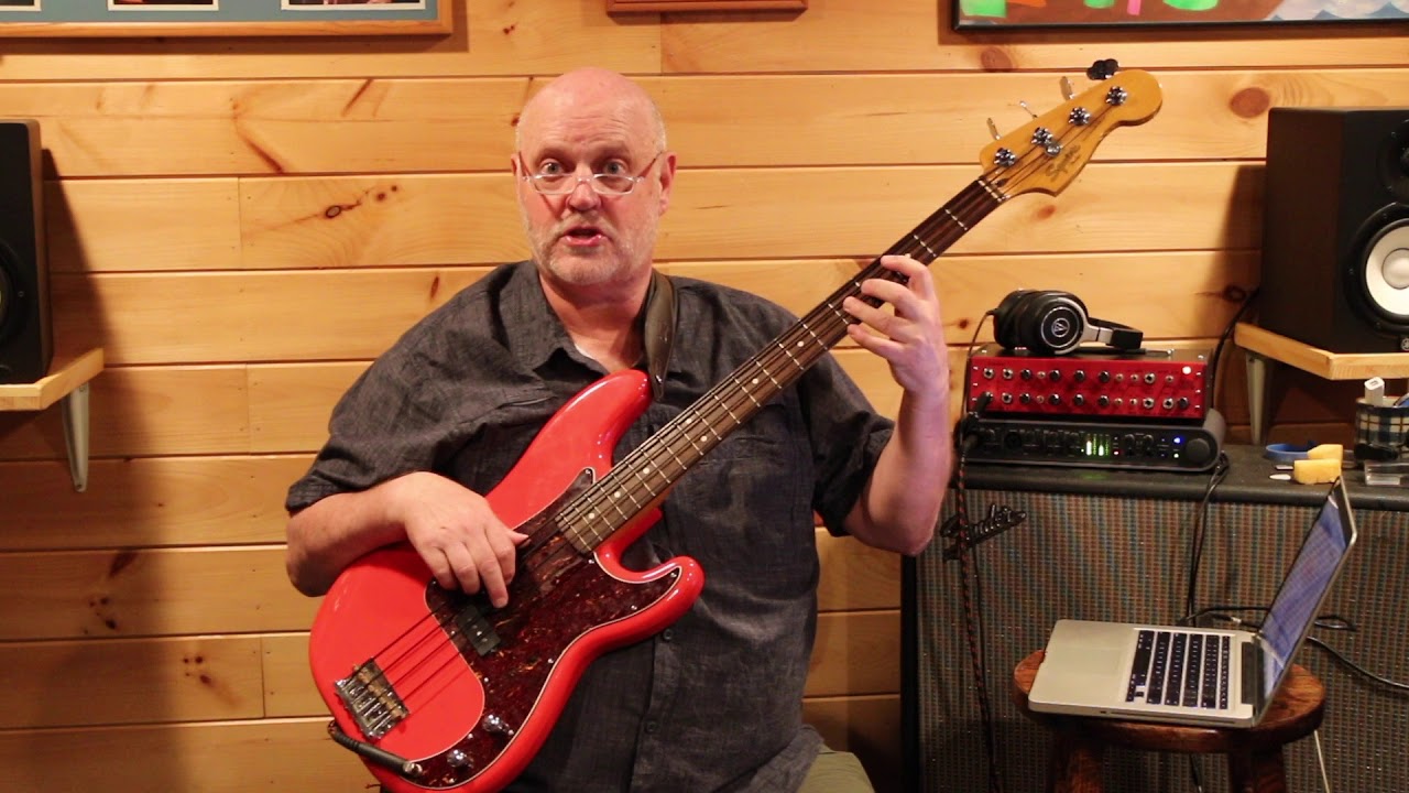 Real Bass Lessons 94 - Blue Bossa, Part 1 - YouTube