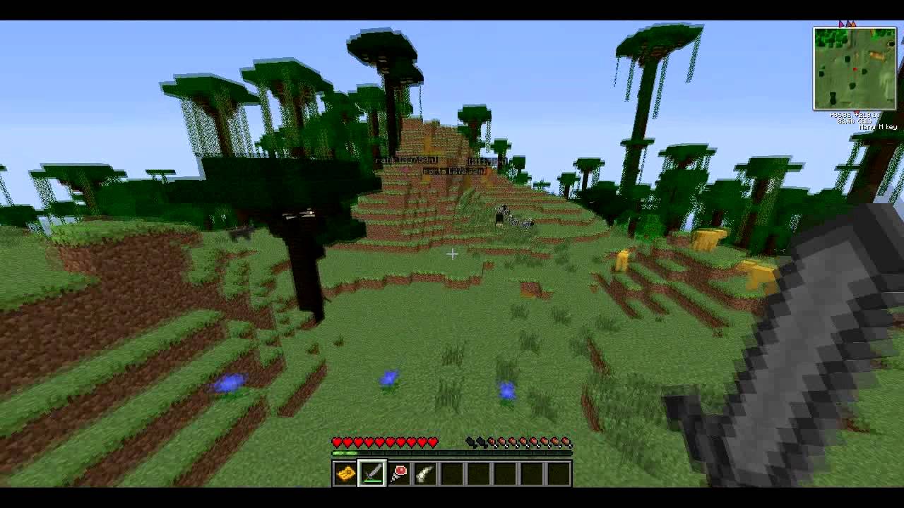 Minecraft - The Lion King - Rafiki´s tree - YouTube