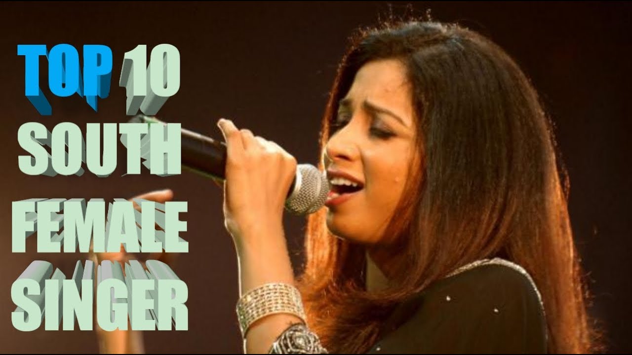 Top 10 female singer in south india - YouTube