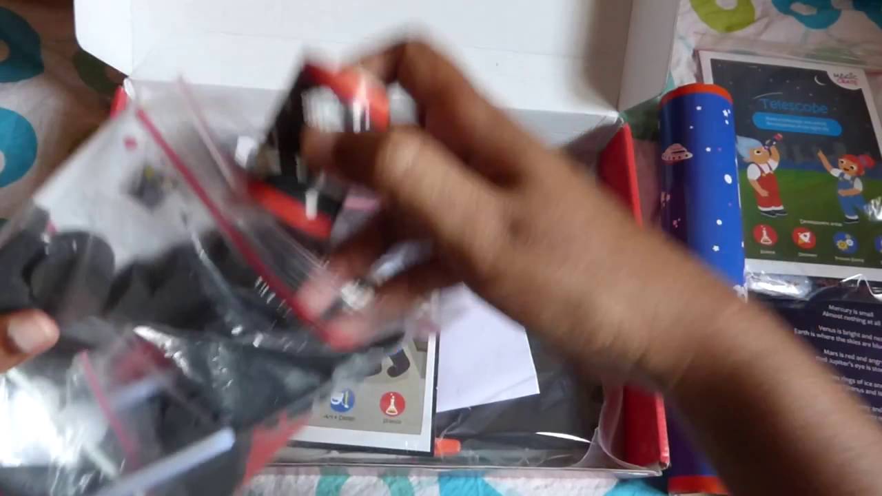 MAGIC CRATE box for Kids Unboxing of Little Astronaut theme box - YouTube