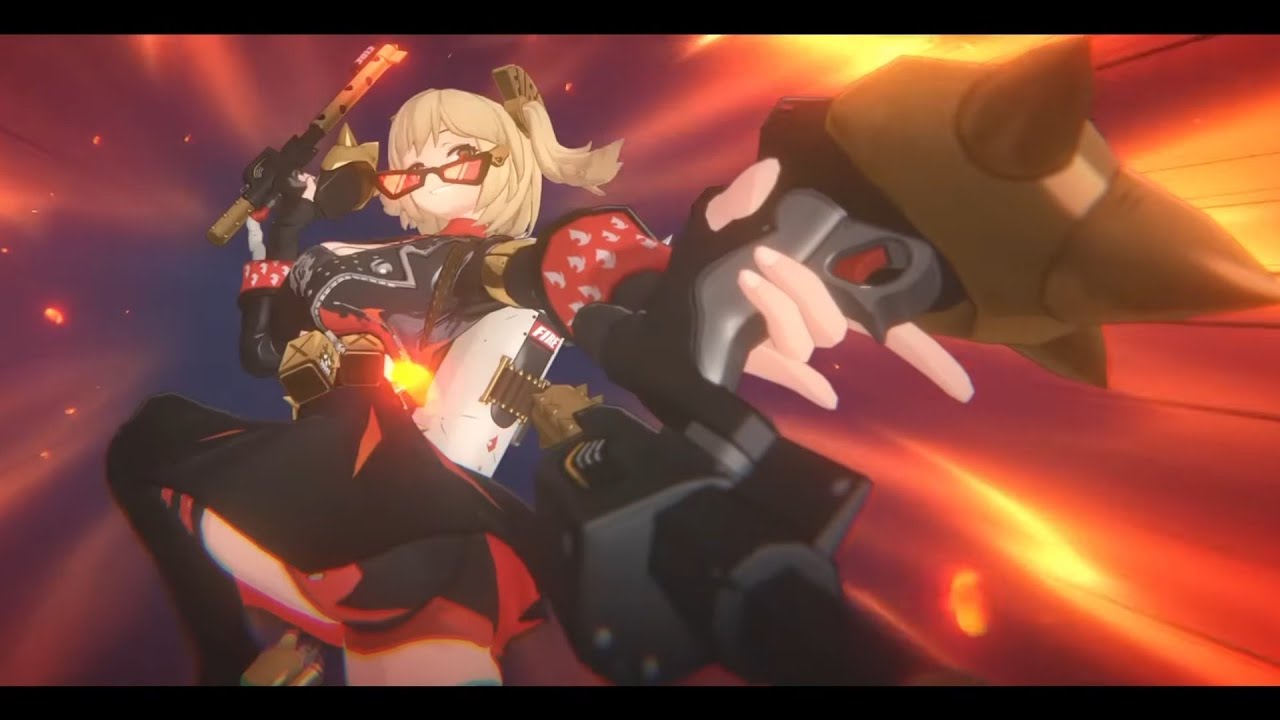 Zenless Zone Zero Burnice White Cinema Mindscape 6 pulls - YouTube