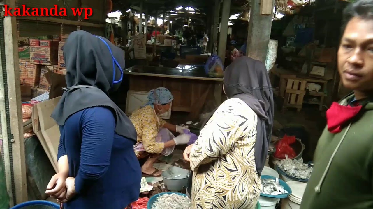 kondisi pasar adipala, cilacap saat inig - YouTube