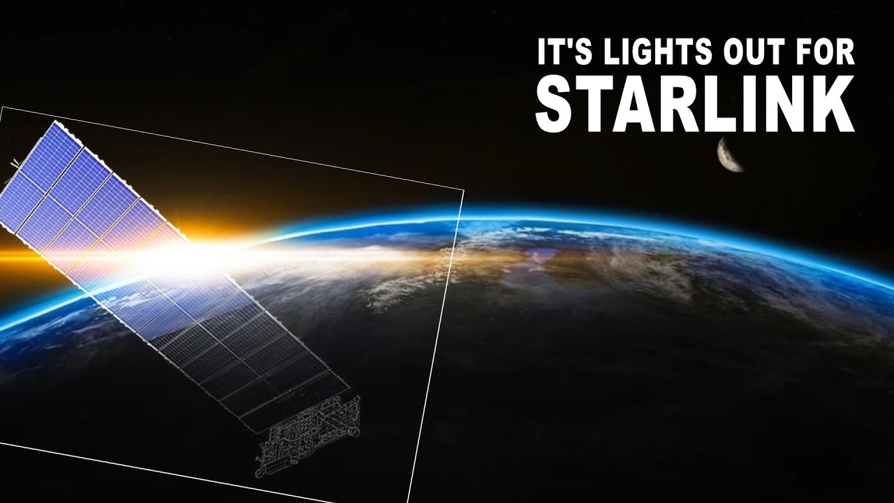 It's Lights Out For SpaceX Starlink - YouTube