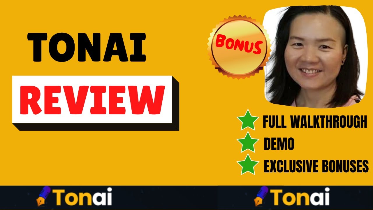 Tonai Review - YouTube