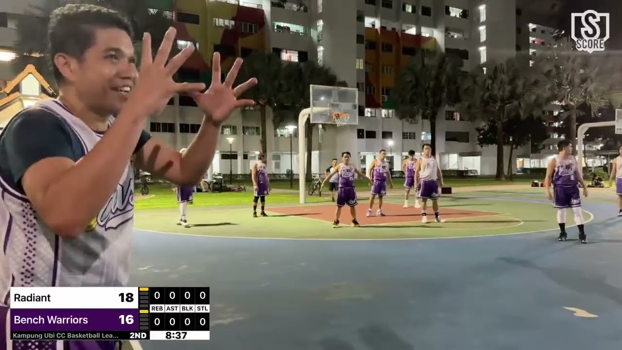 Radiant Vs Bench Warriors #basketball #gilaspilipinas #singaporebasketball #singapore # ...