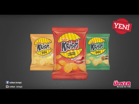 Krispi'den Yepyeni Acılı Tırtıklı Kraker