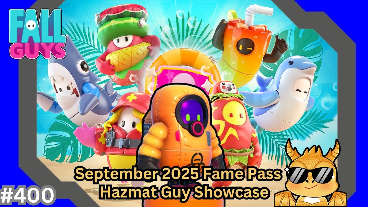 [EN/ID 🔴LIVE 01-OCT-2025] Fall Guys Part 400 10K+👑 - Hazmat Guy Costume ...