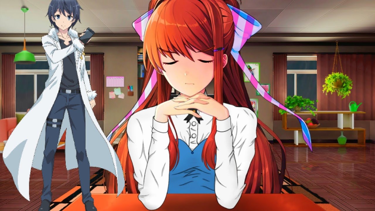 Monika Talking About Harem Genre Anime | "Monika After Story" #ddlc # ...