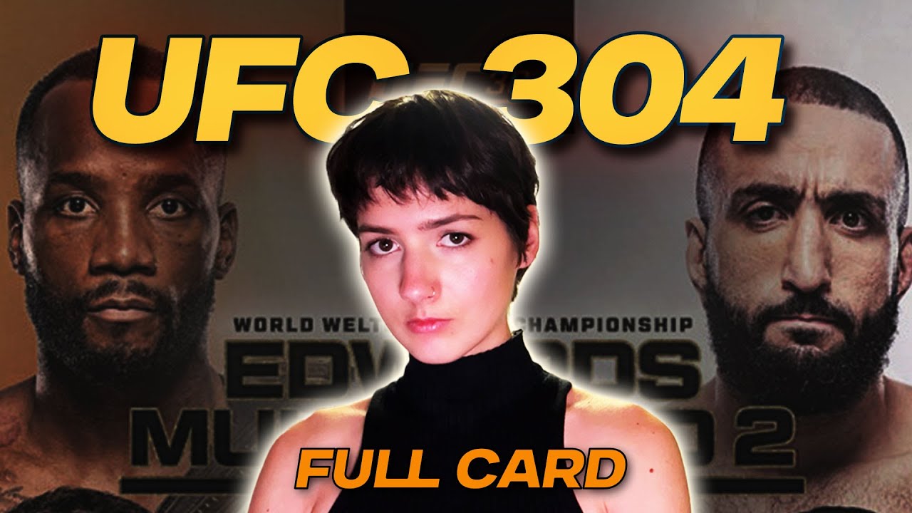 UFC 304 Edwards vs Muhammed 2 Full Card Predictions - YouTube