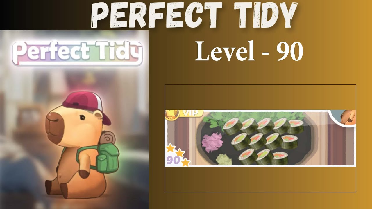 Perfect Tidy Level 90 Solutions - YouTube