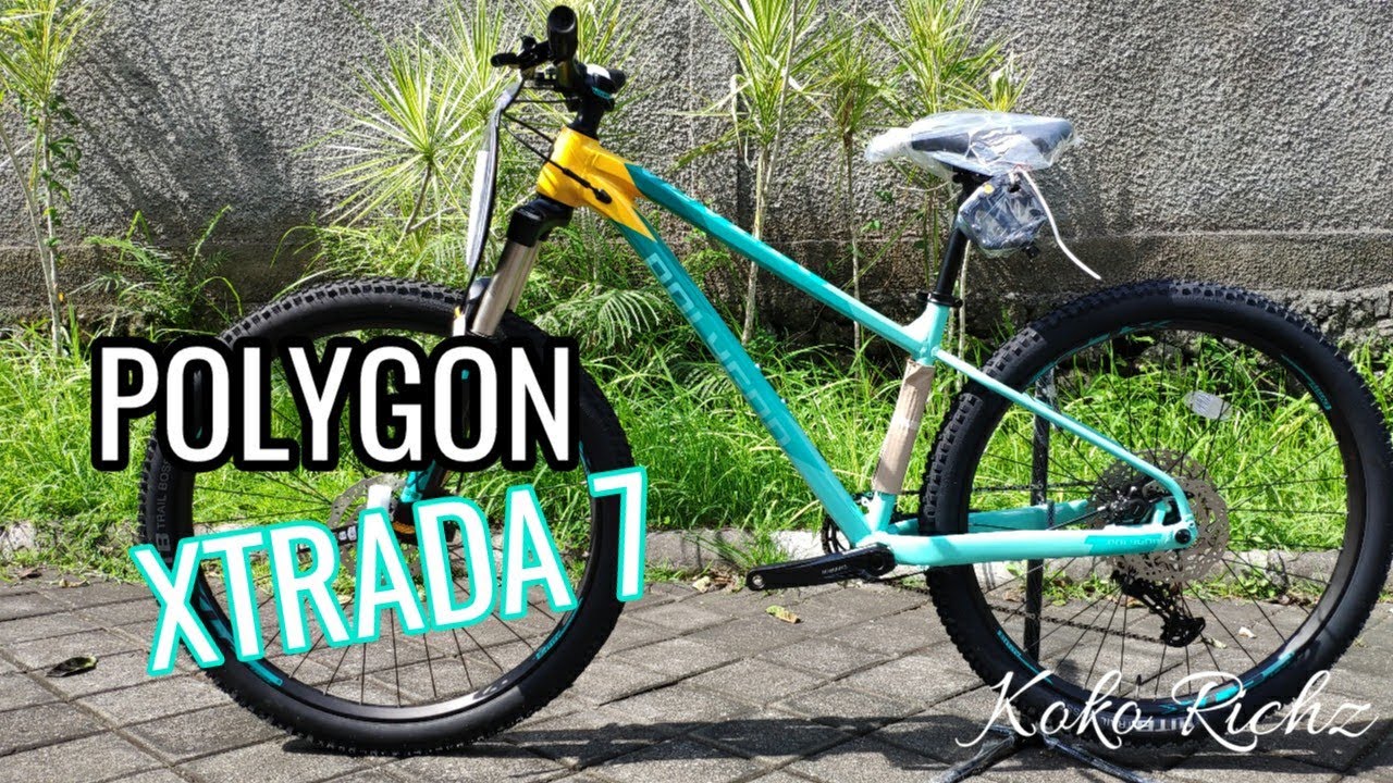 POLYGON XTRADA 7 2021 SEPEDA MTB XC HARDTAIL 10 JTAN - YouTube