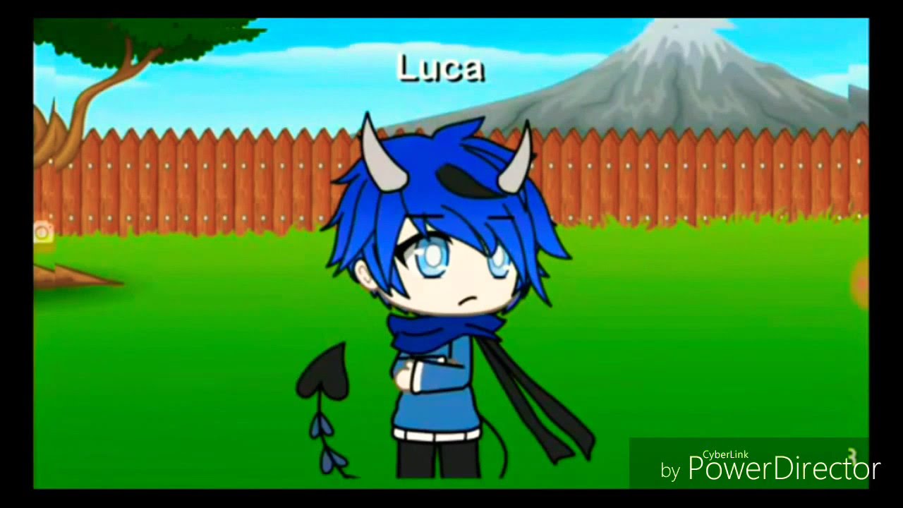 Asiendo la voz de Luca una serie de gacha life - YouTube