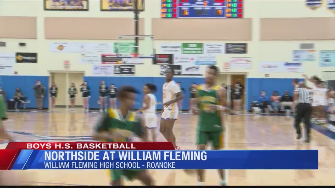 Boys High School Basketball - Northside at William Fleming - YouTube