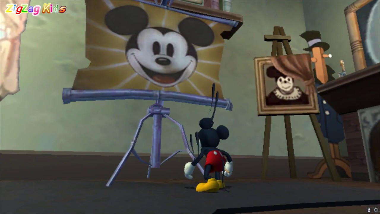 O Rato Mickey | Disney Epic Mickey | Part 15 | ZigZag - YouTube