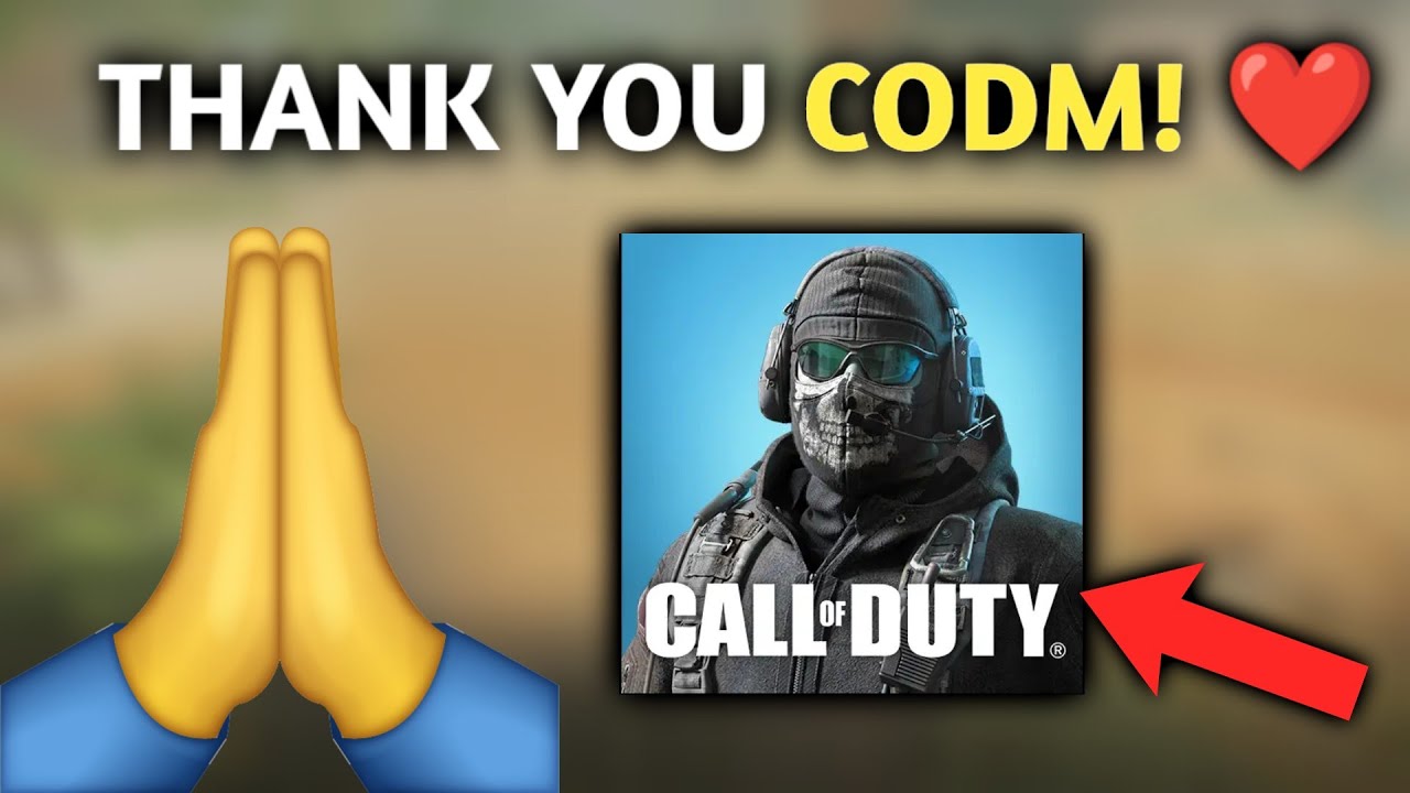 Thank you CODM! - YouTube