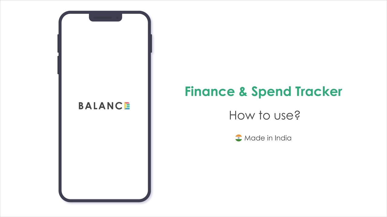 How to Track your spending & expenses - Balance App - YouTube