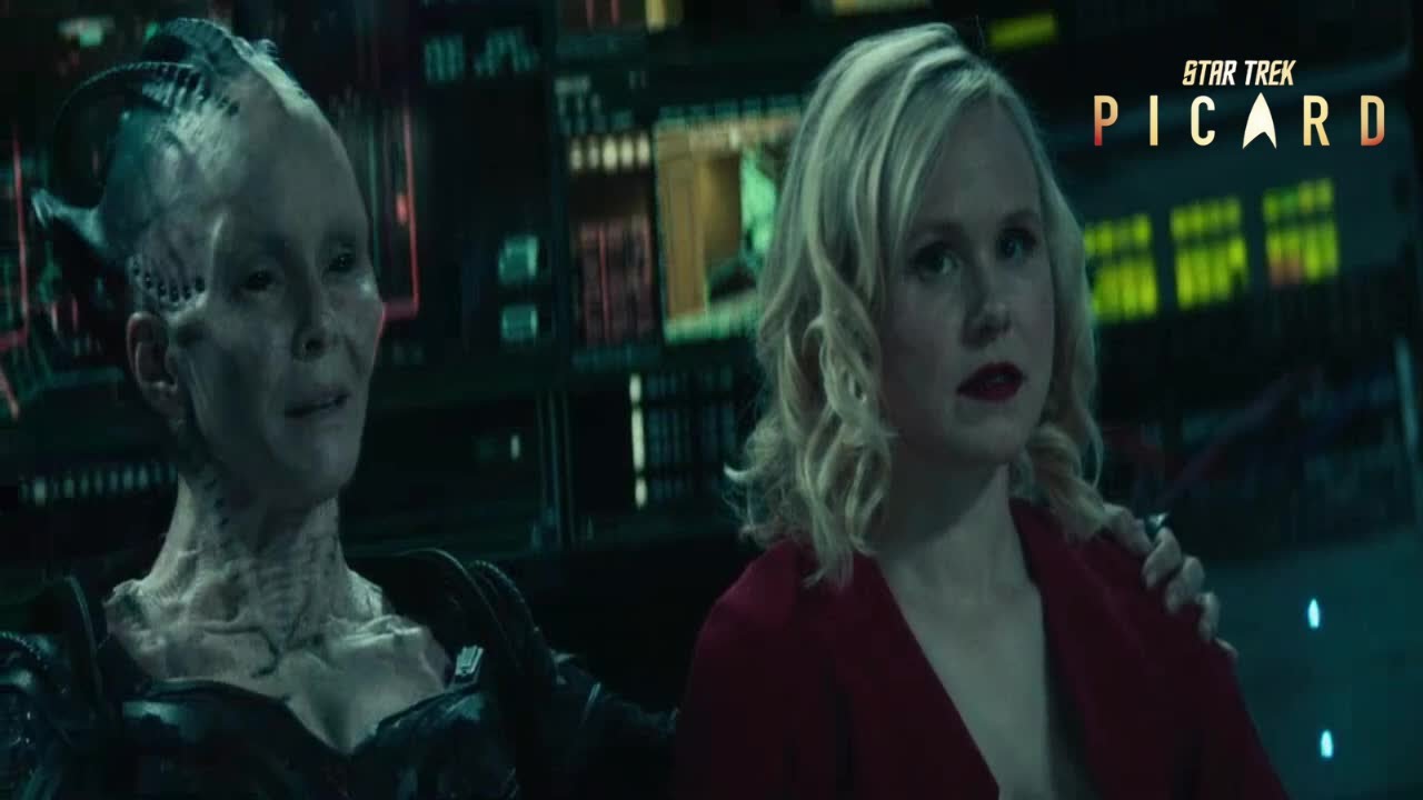 BORG QUEEN ASSIMILATE DR AGNES - Star Trek Picard Season 2 Episode 5 ...