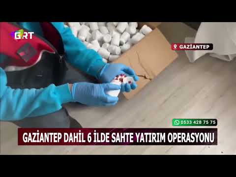 Gaziantep Dahil 24 İlde Dev Operasyon 313 Şüpheli Yakalandı