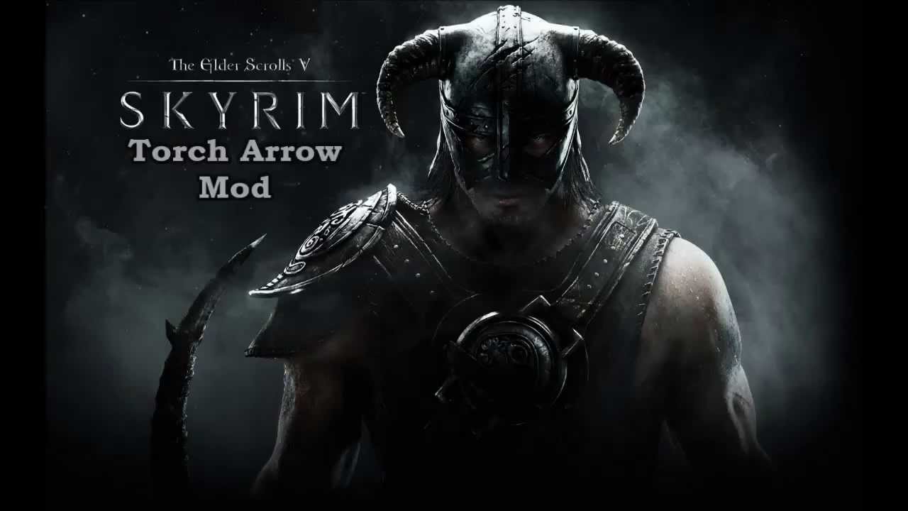 Skyrim Torch Arrow Mod - YouTube