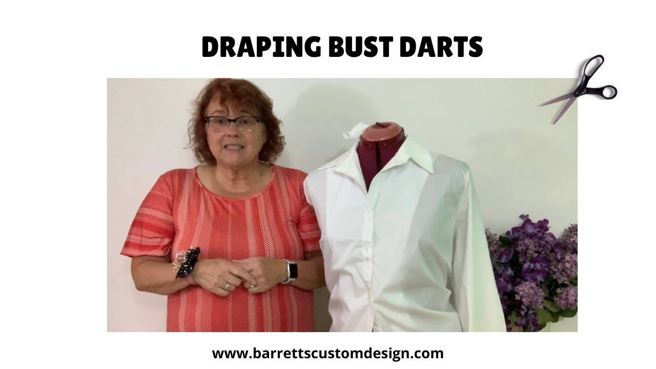Learn To Sew — Draping Bust Darts - YouTube