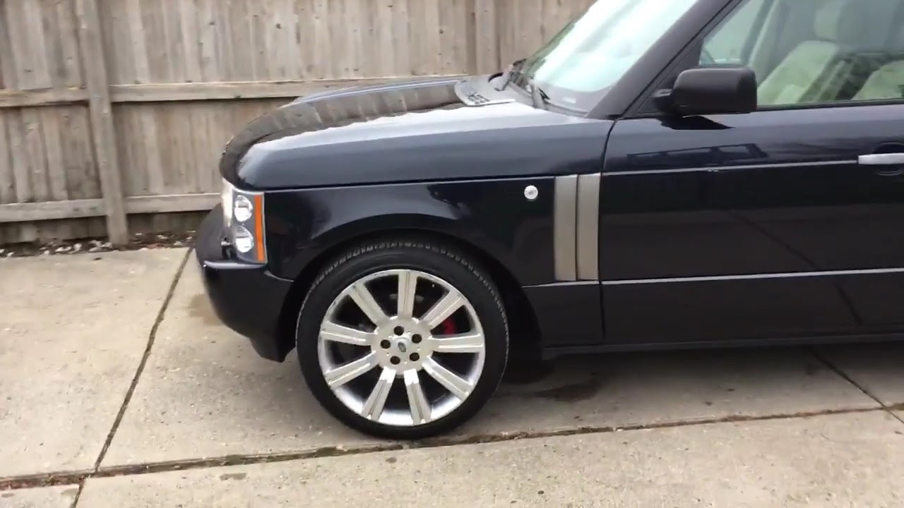 2003 Land Rover Range Rover on 22" Stormer wheels - YouTube