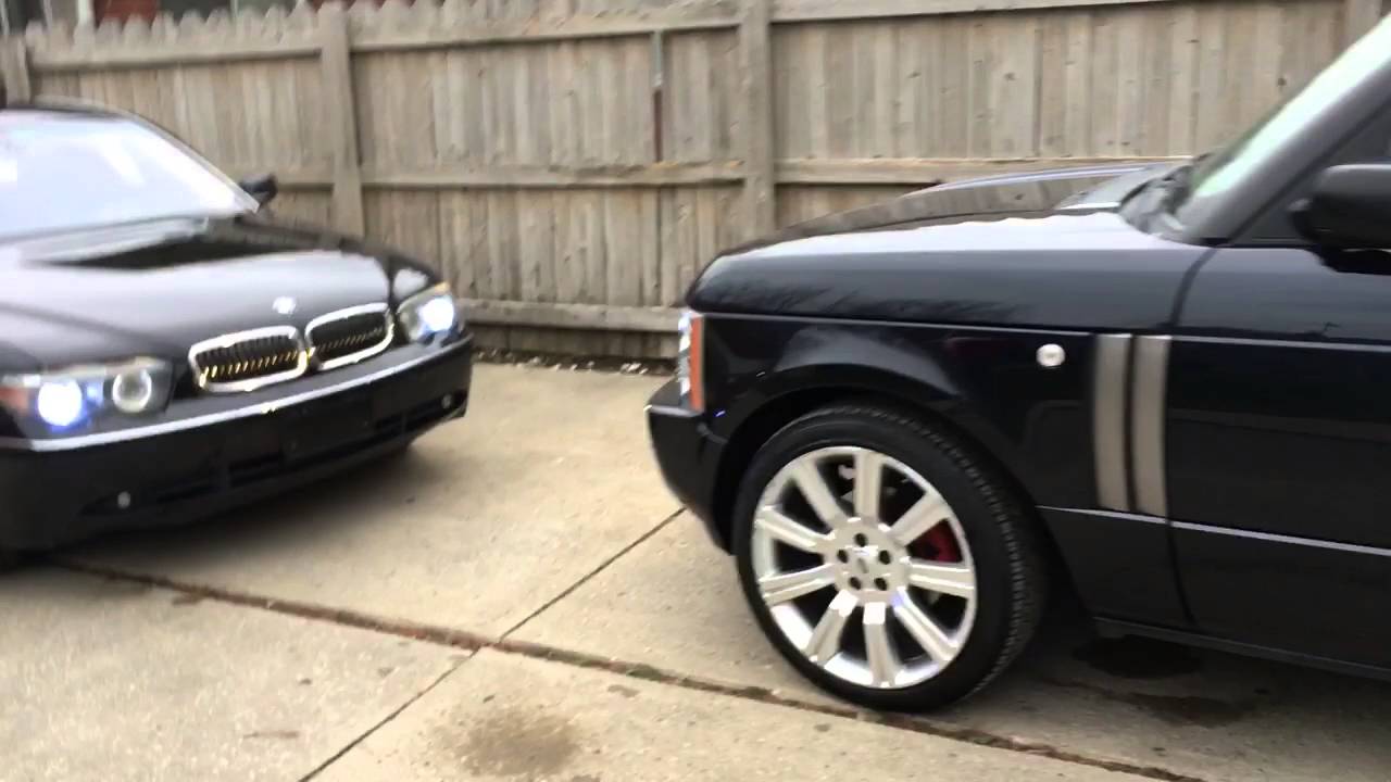 2003 Land Rover Range Rover on 22" Stormer wheels - YouTube